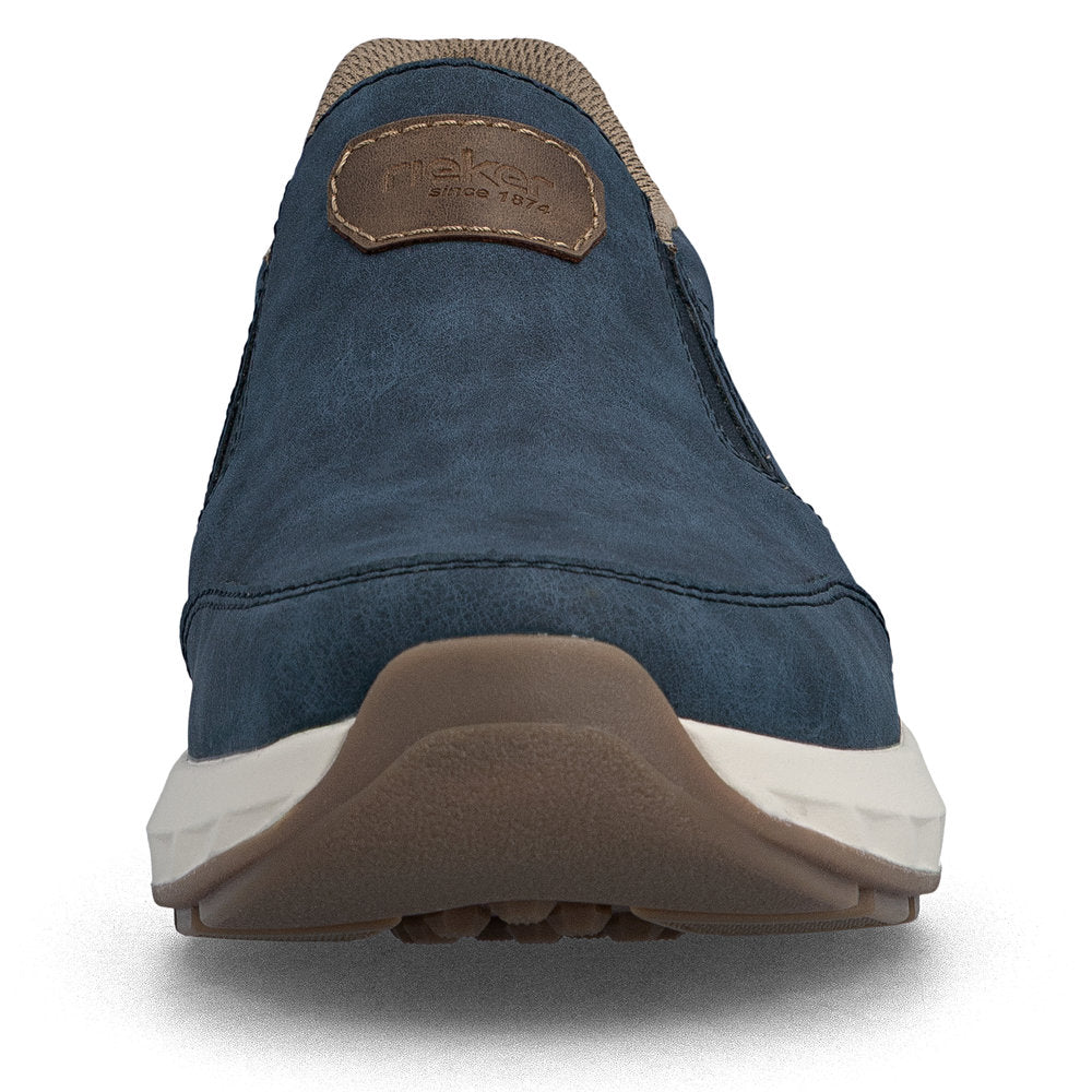 Rieker 11550-15 Denim Blue H Fit Slip On Shoes – The Shoe Parlour